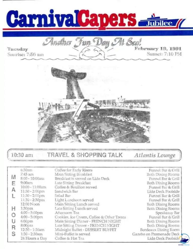 Carnival Fun Times 2025: A Newsletter for Daily Activities