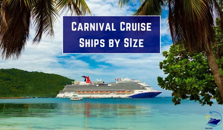 List of Carnival Ships by Size 2025 Biggest to Smallest