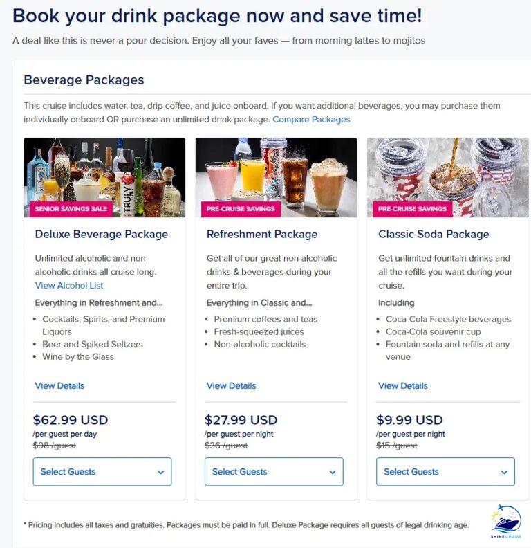 Royal Caribbean Drink Package Cost & What's Included? 2025