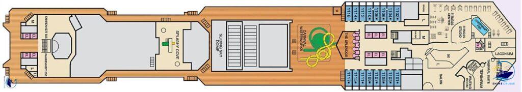 Carnival Splendor Deck Plans with Layout & Activities 2024