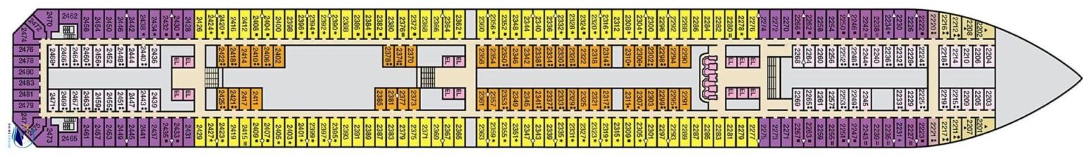 Carnival Splendor Deck Plans with Layout & Activities 2024