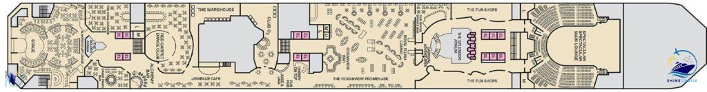 Carnival Splendor Deck Plans with Layout & Activities 2024
