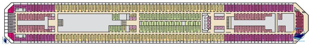 Carnival Splendor Deck Plans with Layout & Activities 2024