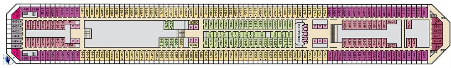 Carnival Splendor Deck Plans with Layout & Activities 2024