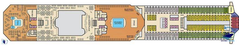 Carnival Splendor Deck Plans with Layout & Activities 2024