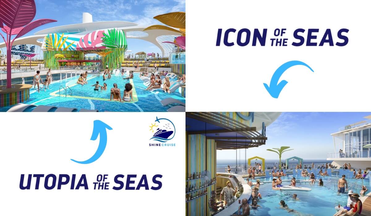 Utopia of the Seas vs Icon of the Seas: Comparing Two Giants