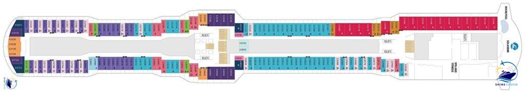 Spectrum of the Seas Deck Plans | Layout & Activities 2026