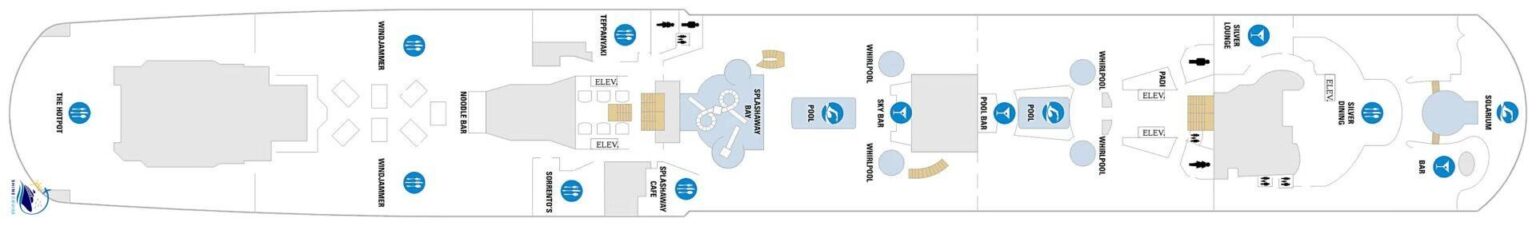 Spectrum of the Seas Deck Plans | Layout & Activities 2025