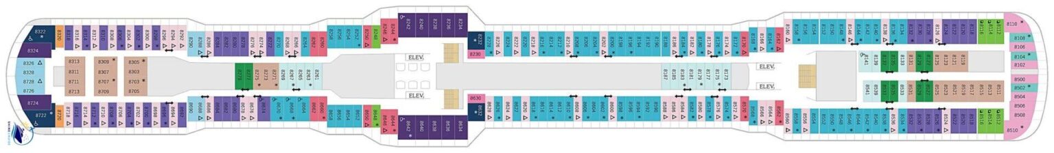 Spectrum of the Seas Deck Plans | Layout & Activities 2026