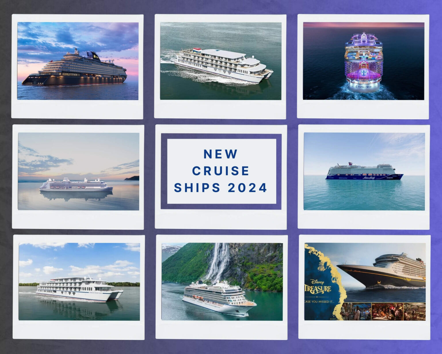 8 Amazing New Cruise Ships Launching in 2024