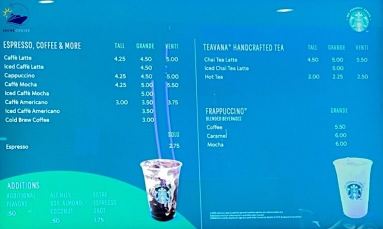 Royal Caribbean Icon of the Seas Restaurants Menu 2025