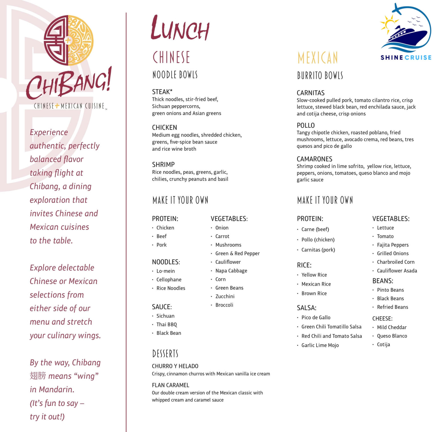 Carnival ChiBang Menu 2025 Price, Reviews and Tips