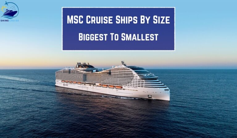 MSC Ships by Size Biggest to Smallest 2025 with Class