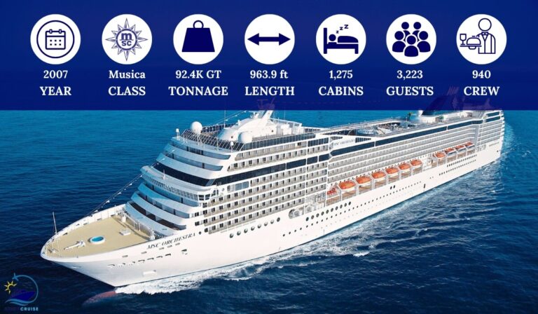 MSC Ships by Age Newest to Oldest 2025 with Class & Year