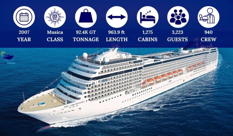 MSC Ships by Size Biggest to Smallest 2025 with Class