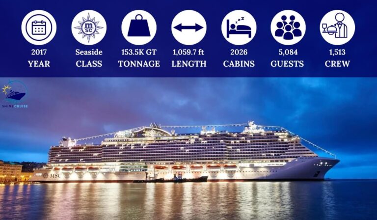 MSC Ships by Size Biggest to Smallest 2026 with Class & Year