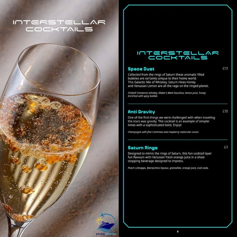 MSC Drinks Menu 2025 Prices (All MSC Bar Menus with Prices)