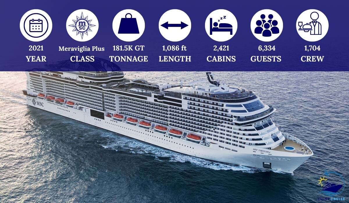 MSC Ships by Age Newest to Oldest 2025 with Class & Year