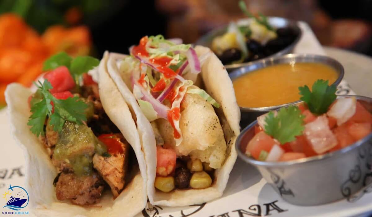Carnival Blue Iguana Cantina Menus for 2026