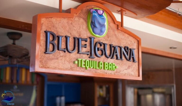 Carnival Blue Iguana Tequila Bar Menu 2025 with Prices