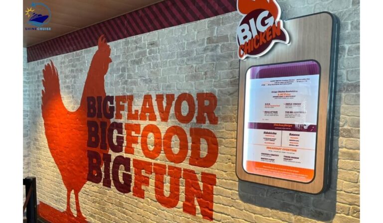 Carnival Shaq’s Big Chicken Menu for 2026 with Reviews