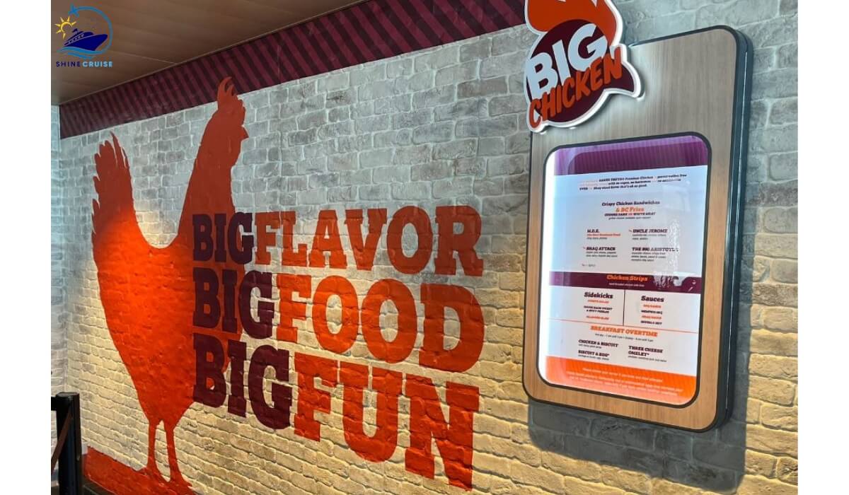 Carnival Shaq’s Big Chicken Menu 2025 Reviews & Tips