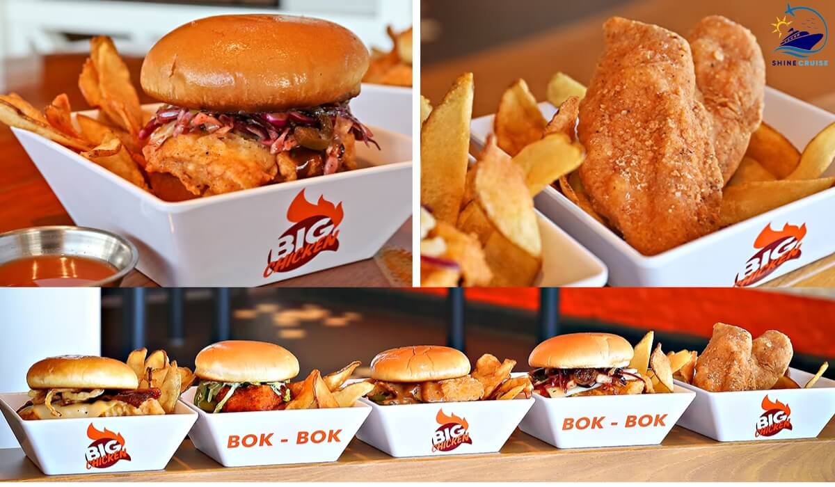 Carnival Shaq’s Big Chicken Menu 2025 Reviews & Tips