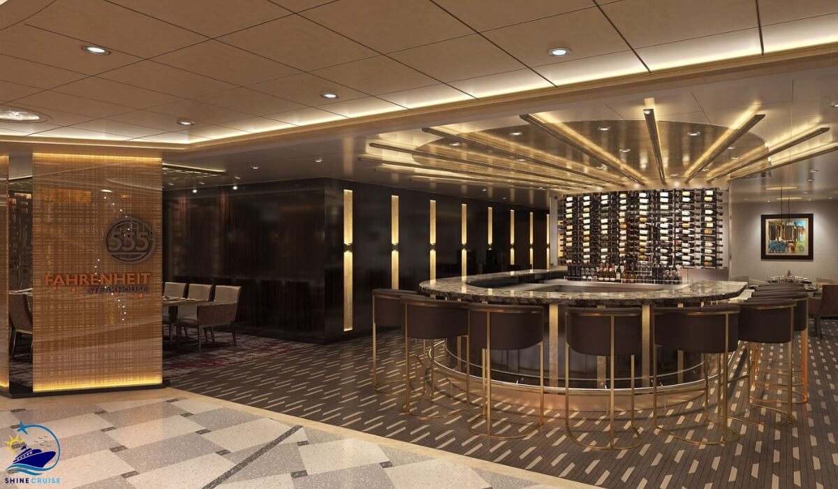 Carnival Fahrenheit 555 Steakhouse Menu 2025 with Prices