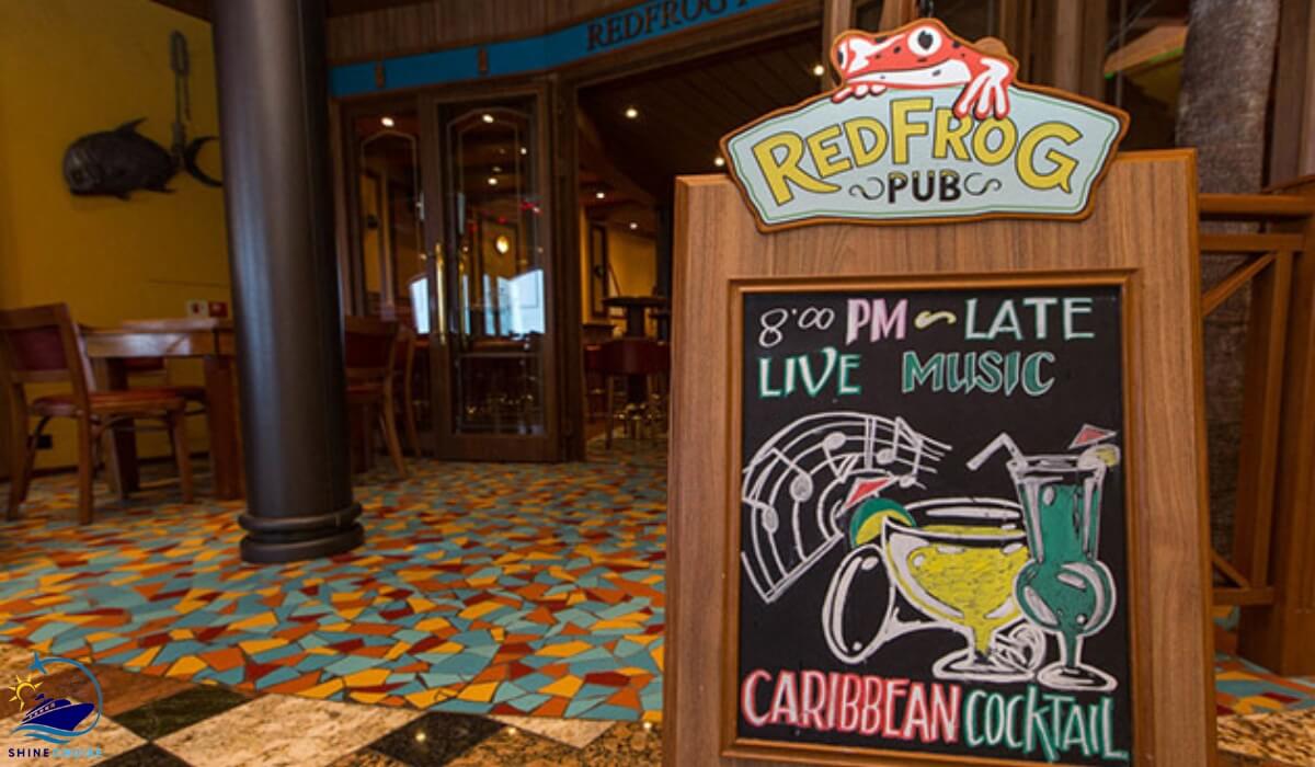 Carnival Red Frog Pub Menu 2025 with Prices and Tips
