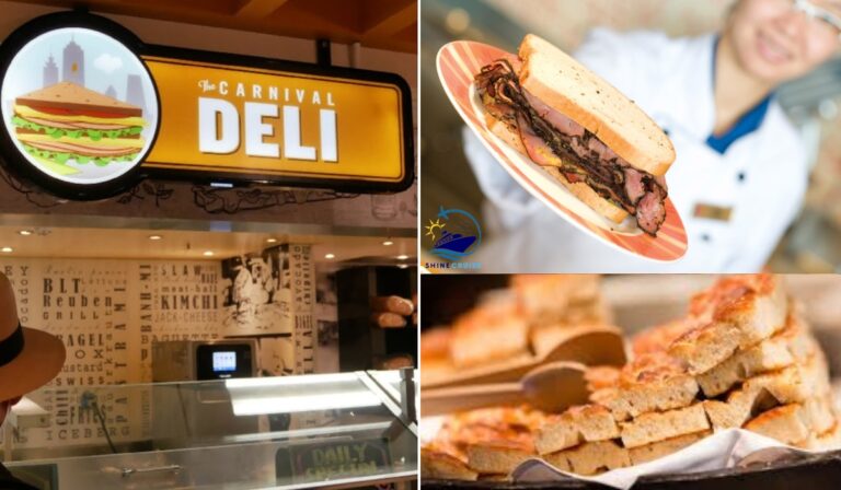 Carnival Deli Menu for 2026 with Reviews & Tips