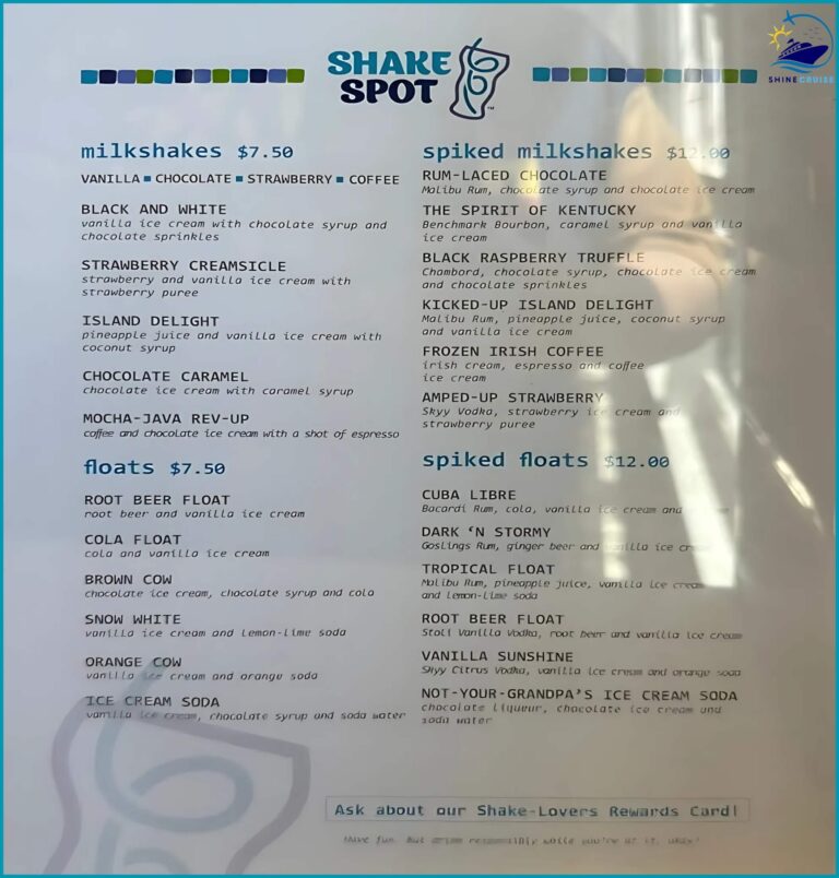 Carnival Java Blue Cafe Menu 2025 Prices, Reviews & Tips