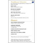 Carnival 14 Day Cruise Menu for 2026 with Dining Guide