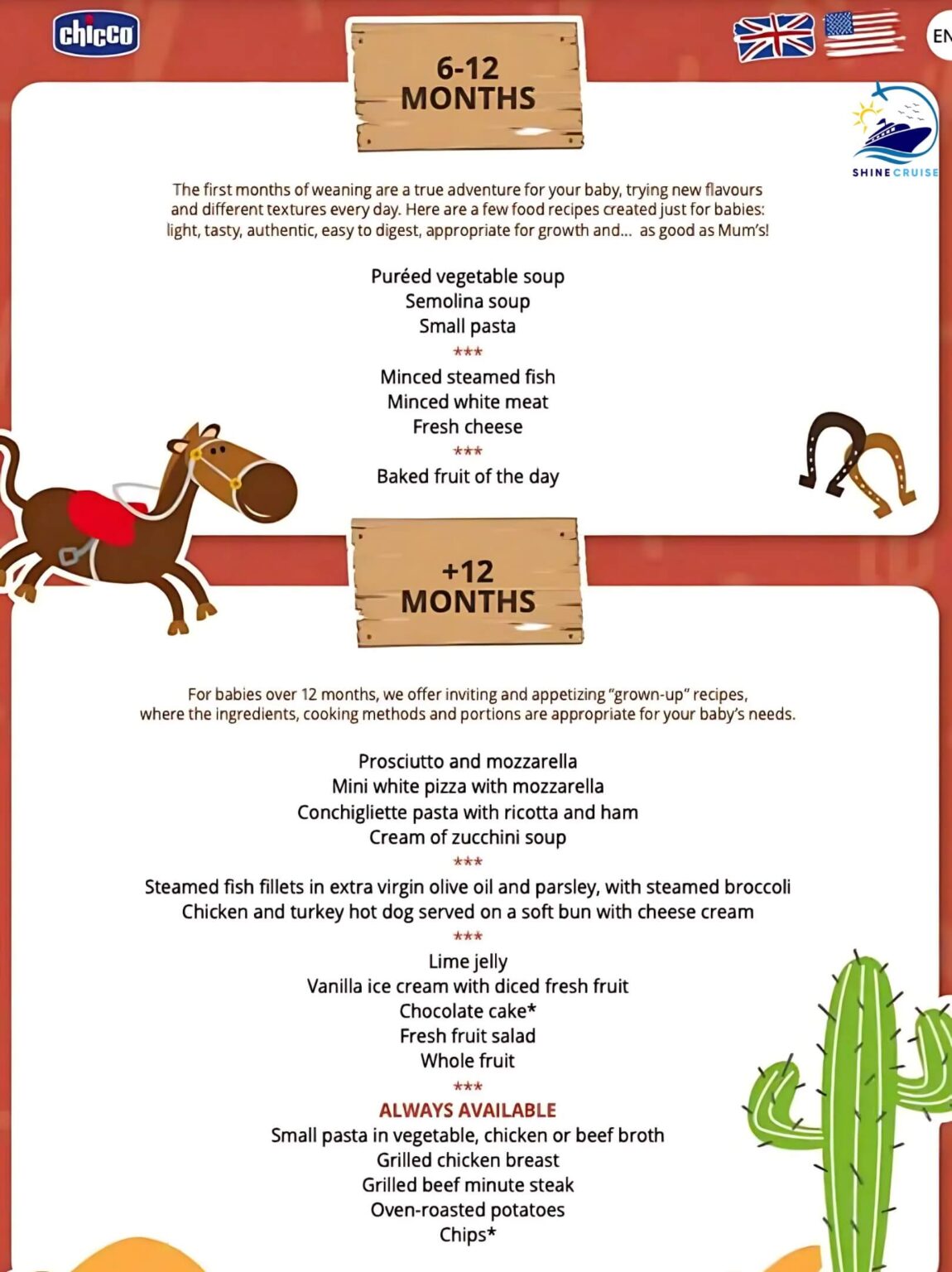 MSC Main Dining Room Menu 2025 (Breakfast, Lunch, & Dinner)