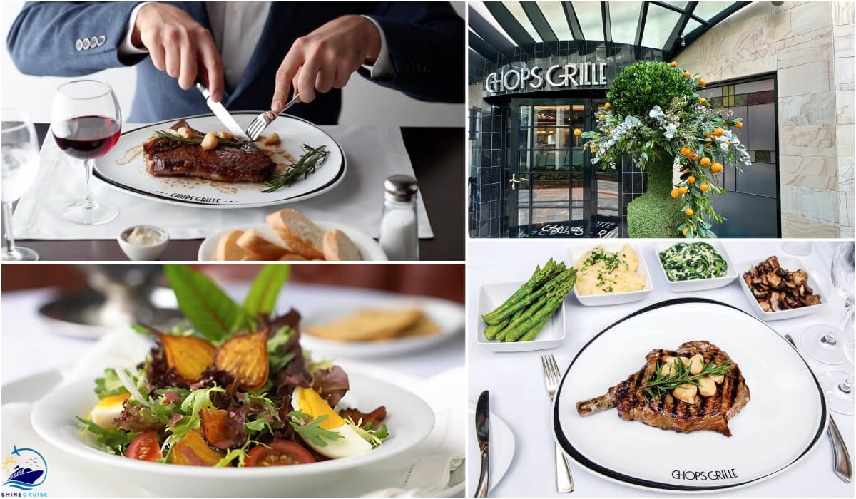 Royal Caribbean Chops Grille Menus for 2026
