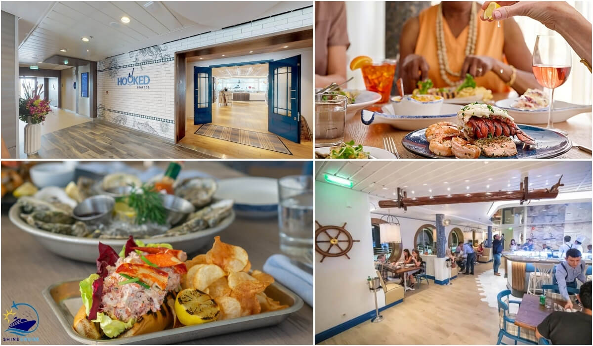 Royal Caribbean Hooked Seafood Menus for 2026 with Prices