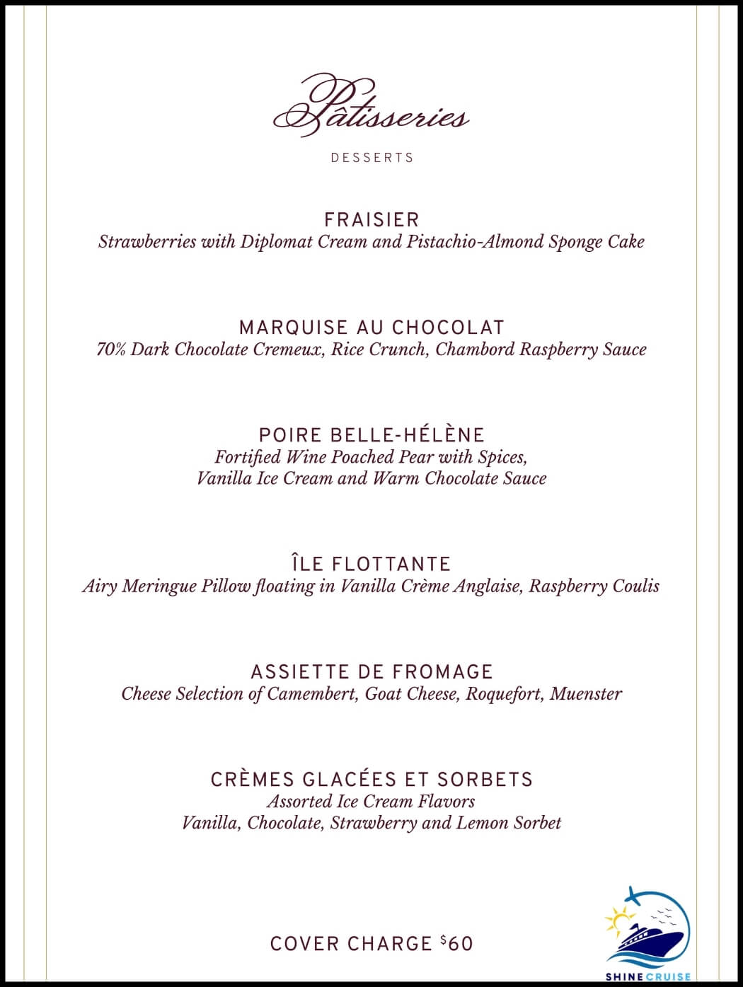 NCL Le Bistro Menu 2025 with Prices, Reviews, & Location
