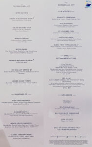 NCL Main Dining Room Menus 2025: Breakfast, Lunch & Dinner