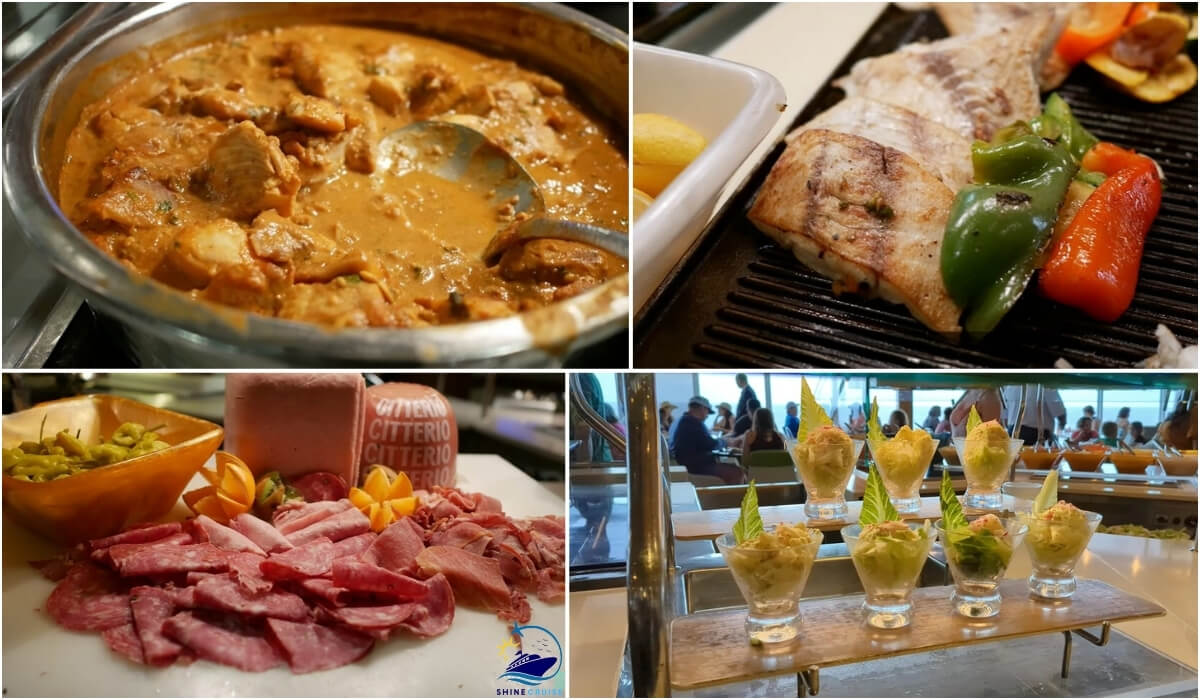 Royal Caribbean Windjammer Buffet Menu 2025 with Pictures