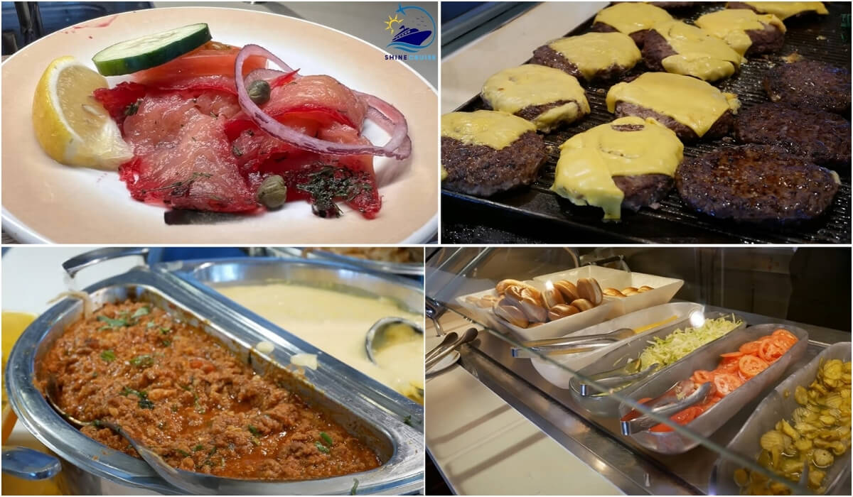 Royal Caribbean Windjammer Buffet Menu 2025 with Pictures