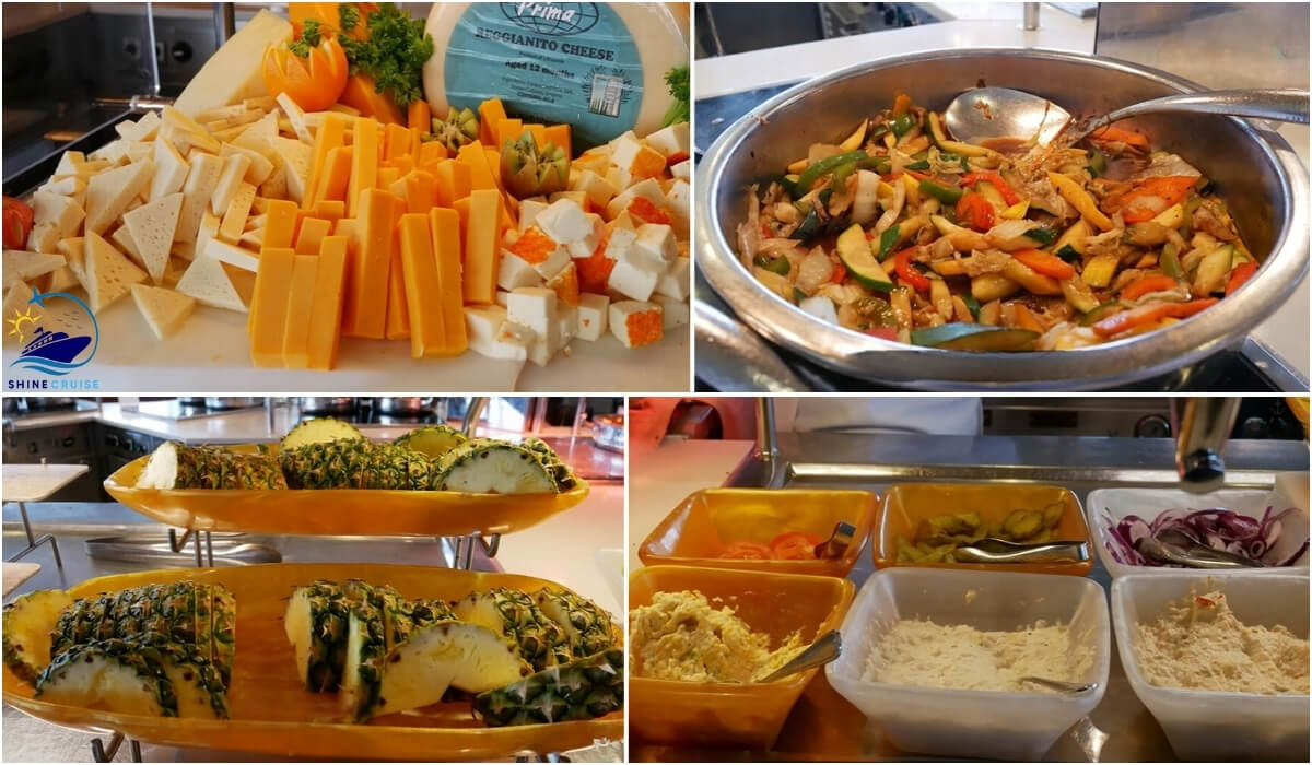 Royal Caribbean Windjammer Buffet Menu 2025 with Pictures