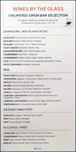 NCL Drink Menu 2025 with Bar Prices for all Norwegian Ships
