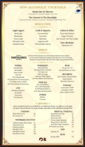 Princess Cruises Drinks Menu 2025 with Prices for all Ships