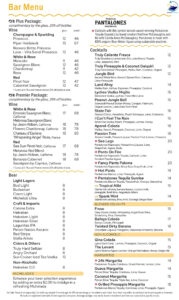 Princess Cruises Drinks Menu 2026 with Prices for all Ships