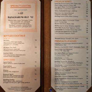 NCL Drink Menus 2026 with Bar Prices for all Norwegian Ships