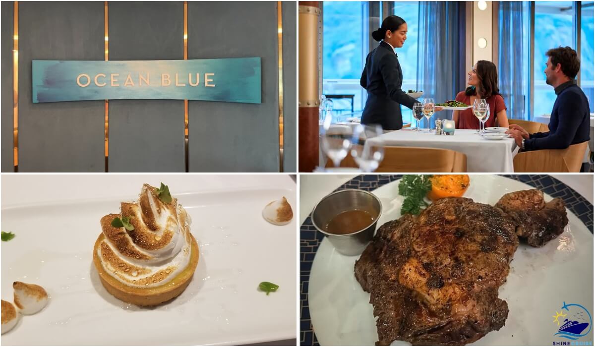 NCL Ocean Blue Menus for 2026 with Cost and Review