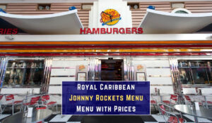Royal Caribbean Johnny Rockets Menus for 2026
