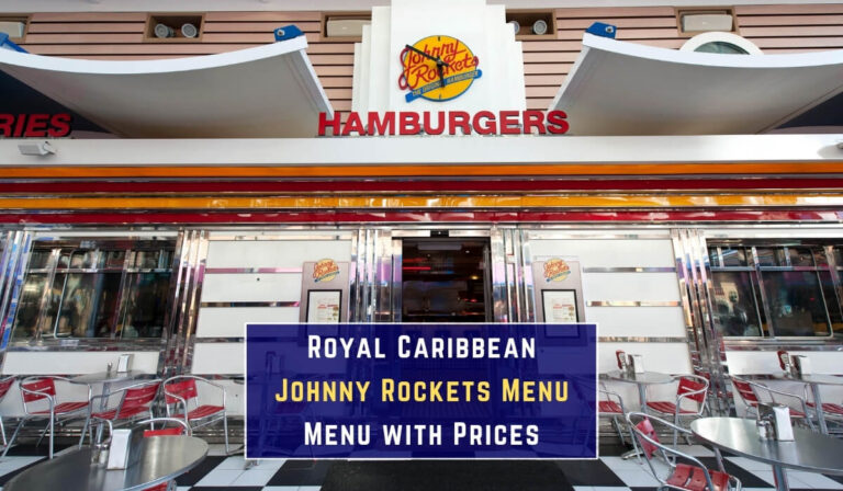 Royal Caribbean Johnny Rockets Menus for 2026