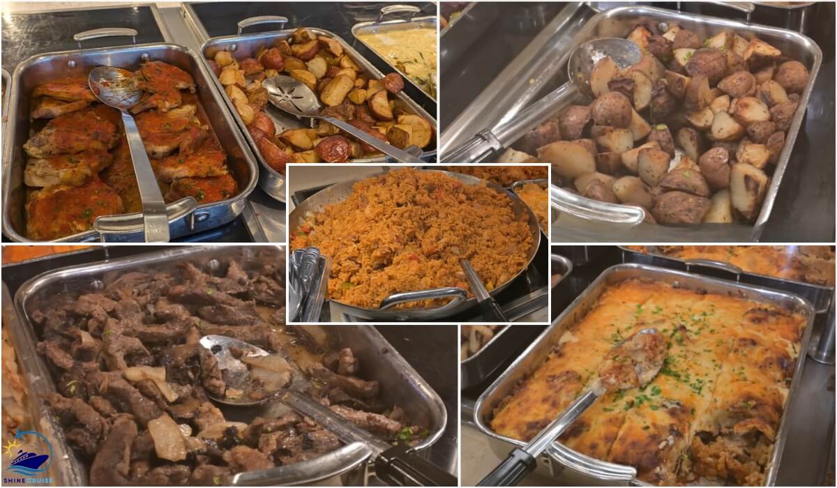 Carnival Cruise Buffet Menu 2025 Review with Food Pictures