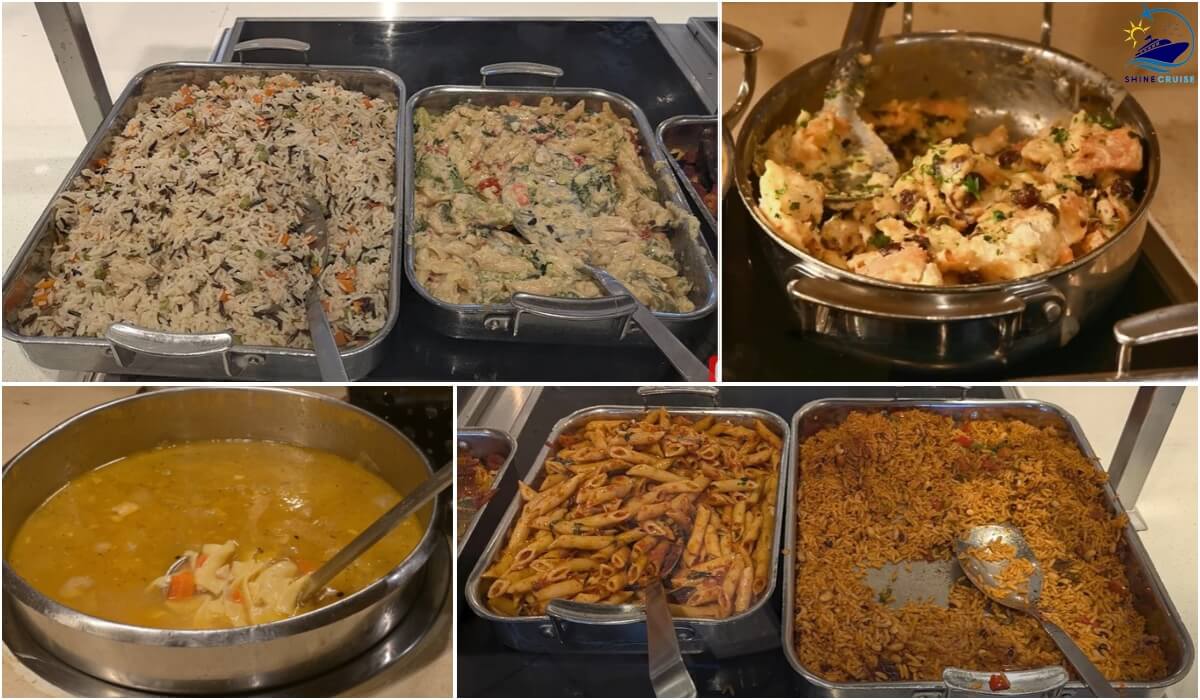 Carnival Cruise Buffet Menu 2025 Review with Food Pictures