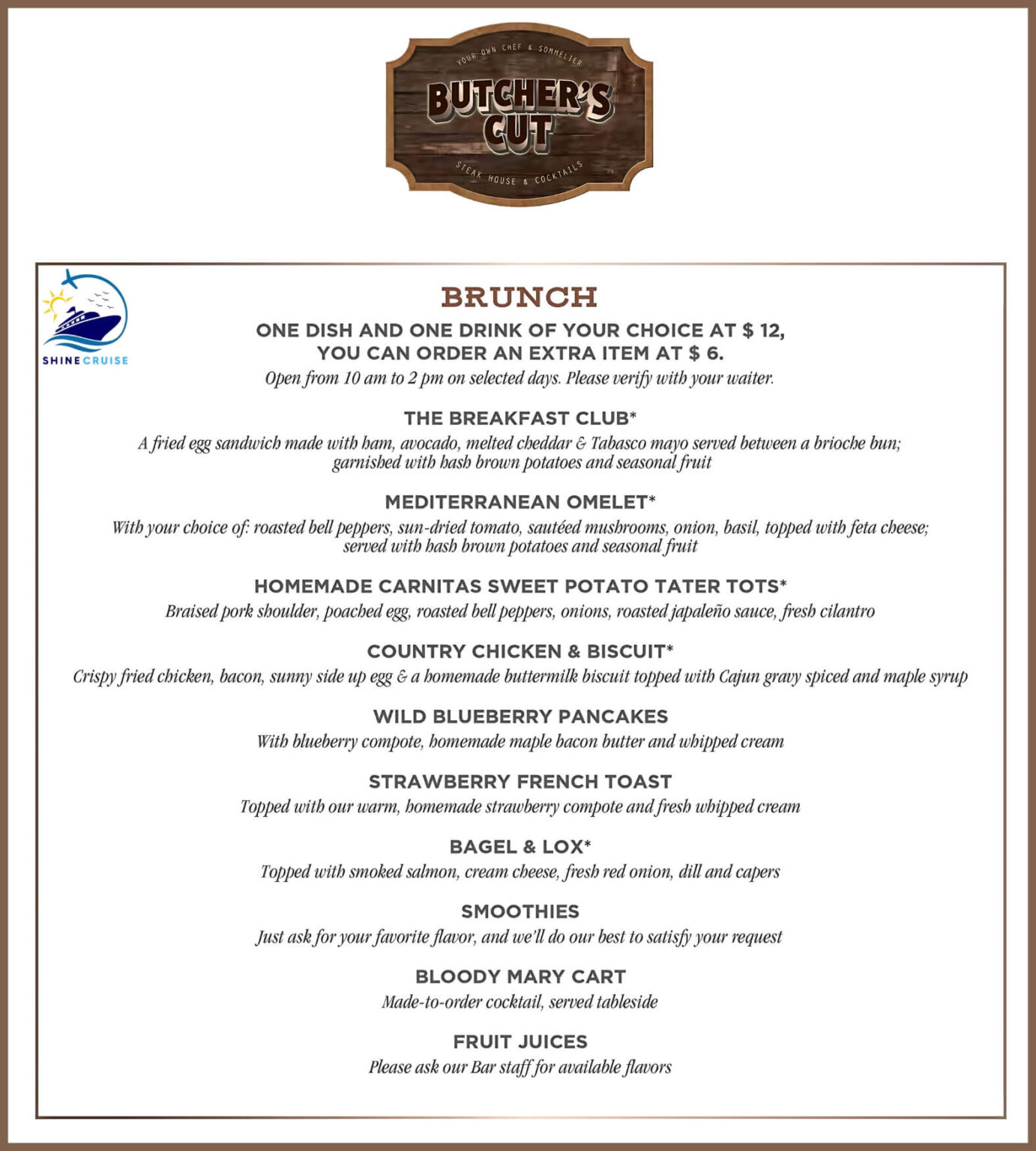 MSC The Butcher's Cut Menu 2025 Reviews, Cost, & Tips